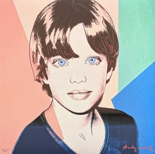 After Andy Warhol, Bruno Bischofbergers Tochter, 1980er, Druck bei ...