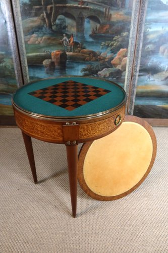 Burl Game Table, 1940s for sale at Pamono