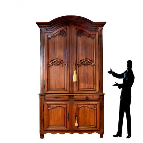 Large 2-Body Buffet in Oak, 18th Century for sale at Pamono