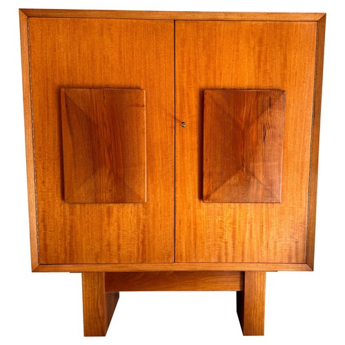 Meuble en Erable avec Façade en Diamant, Italie, 1960s en vente sur Pamono