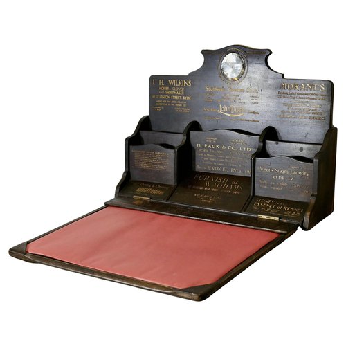 Victorian Walnut Stationary Stand for sale at Pamono