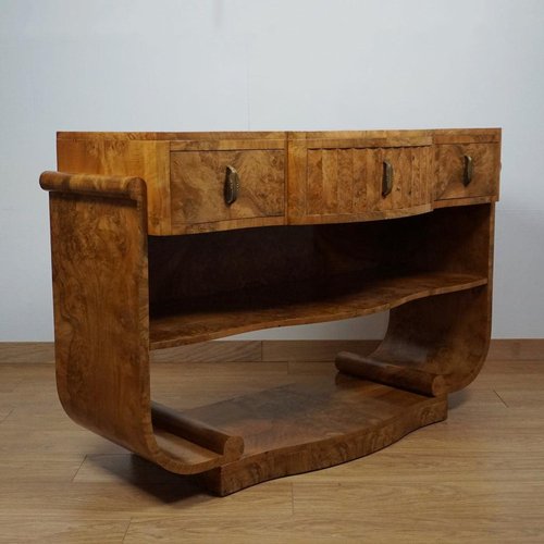 Art Deco Console Table by Harry and Lou Epstein, 1930s for sale at Pamono