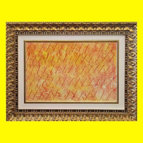 After Mario Nigro, Composition, Tempera on Cardboard, 1990, Framed for sale at Pamono