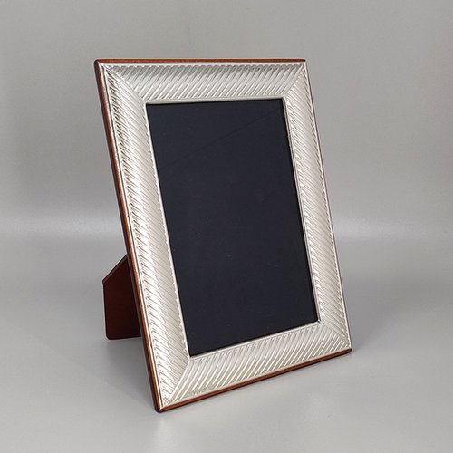 Vintage Italian Photo Frame in Silver Plated with Glass, 1960s for sale ...