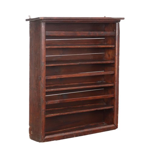 Rustic Plate Rack in Fir, Italy, 20th Century for sale at Pamono