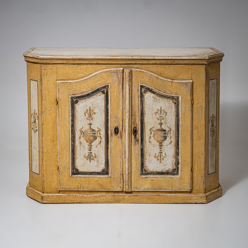 Baroque Yellow Sideboard, 18th Century for sale at Pamono