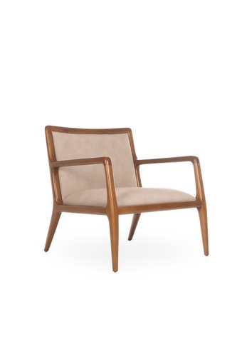 Boomer Lounge Chair with Arms by Fabian Pellegrinet Conte for sale at ...