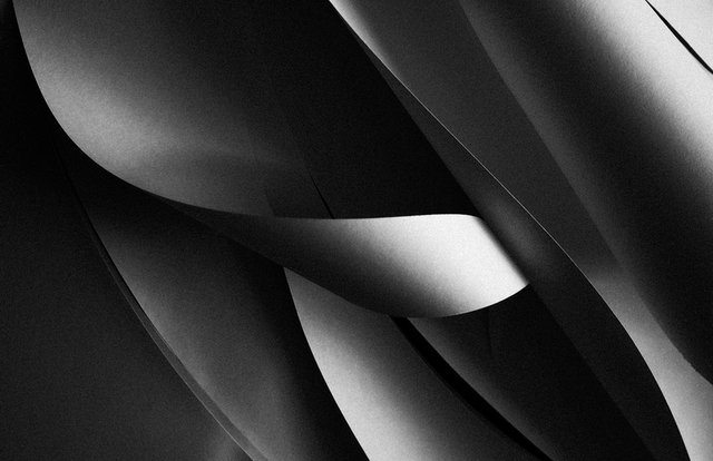 Paper Flow - Black and White Abstract Paper Photography 2020 for sale ...