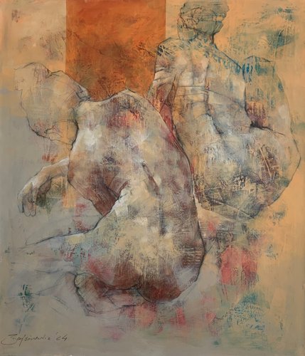 Michal Bajsarowicz, Nude, 2025, Acrylic on Canvas for sale at Pamono