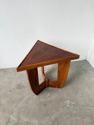 Art Deco Triangular Console, 1940s for sale at Pamono