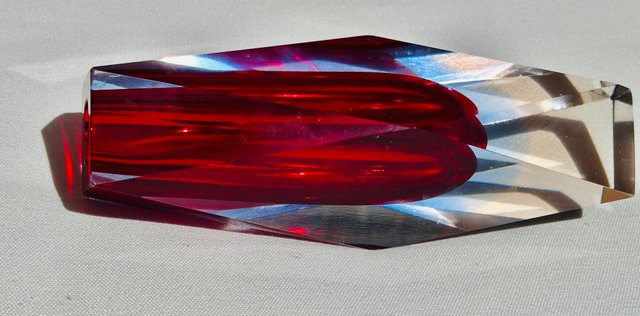 Sommerso Murano Glass Vase by Alessandro Mandruzzato, Italy, 1960s for ...
