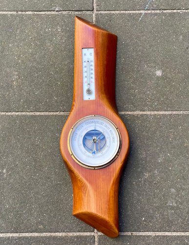 Old Weather Station made from Wooden Airplane Propeller, 1930s for sale ...