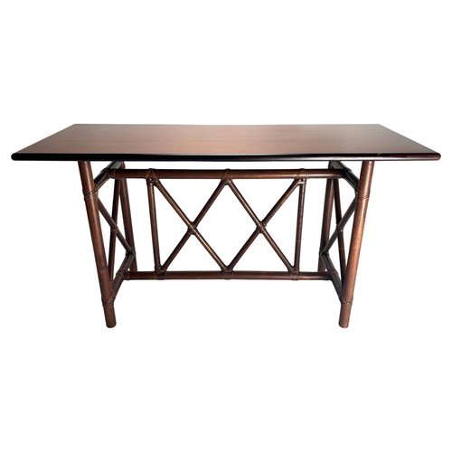 Console attributed to Lyda Levi for McGuire, 1970s for sale at Pamono