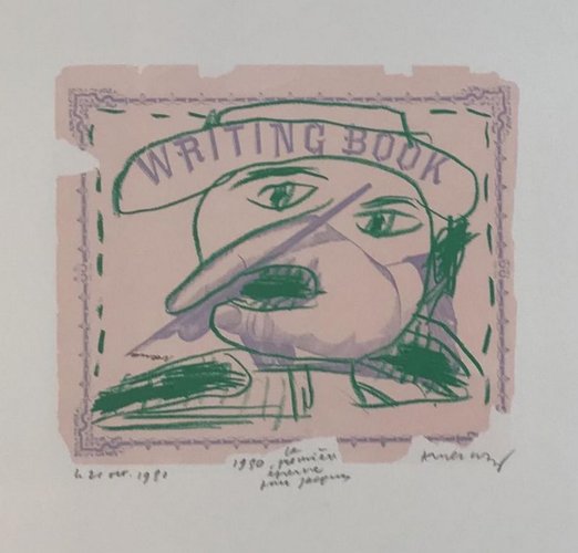 Pierre Alechinsky, Writing Book, 20th Century, Silk-screen for sale at ...