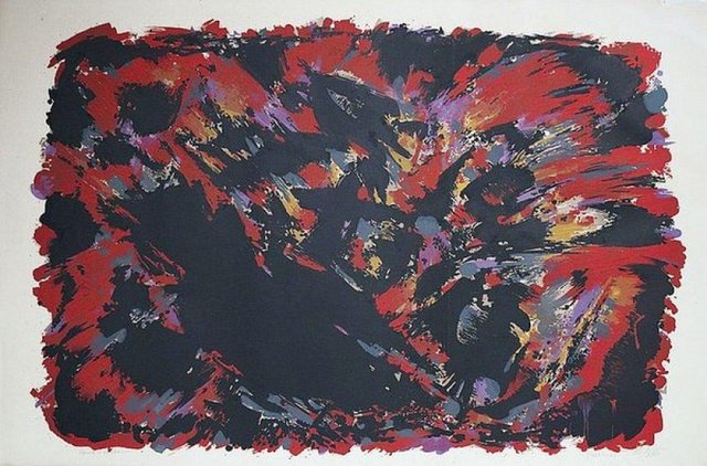 Alfred Manessier, The Burgos II Trial, 1971, Lithograph for sale at Pamono