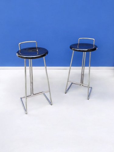 Set of High Stools by George Coslin for Dada, 1980s for sale at Pamono