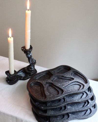 Bah Oui Medium Stoneware Oyster Plate by Hyunsun Shin, 2010s for sale ...