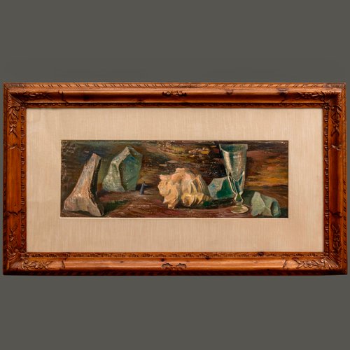 Mario Tozzi, Mid-Century Italian Signed and Archived Still Life for ...