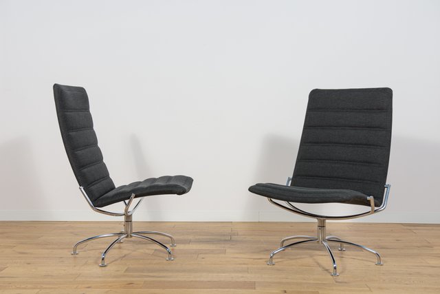 Set of Mid-Century SAS Copenhagen Airport Lounge Chairs by Jens ...