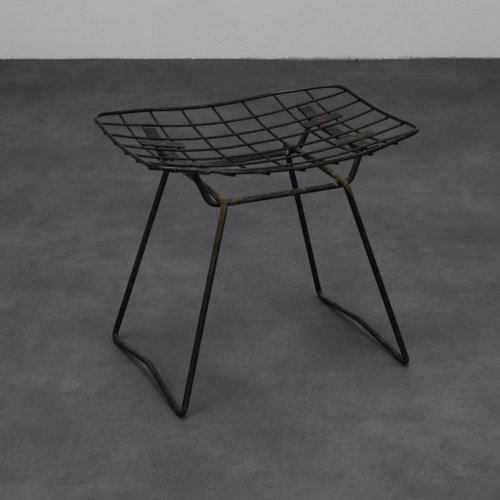 Metal Wire Stool by Cees Braakman for Pastoe, 1960s for sale at Pamono
