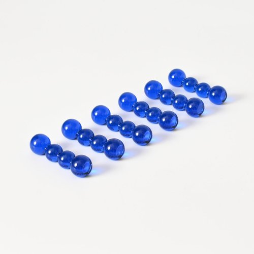 Blue Glass Bubbles Knife Rests by Teleri Ann Jones for Saint Louis ...