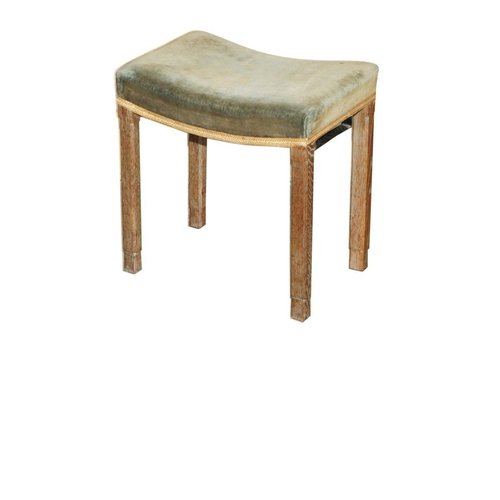 George Vi Coronation Stool in Limed Oak from Waring & Gillow, 1937 for ...