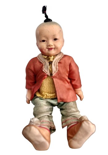 Antique Chinese Charming Figure, 1890s for sale at Pamono