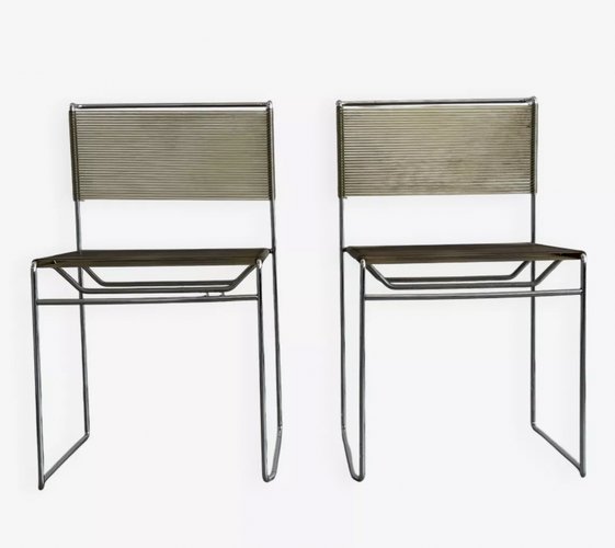 Belloti Chairs by Giandomenico Belotti for Fly Line, 1970s, Set of 2 ...