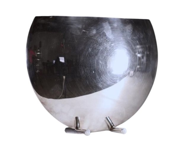 Italienische Silbervase von Ennio Pasini für Fratelli Drawetti, 1970er ...