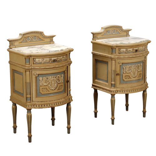 Neoclassical Style Bedside Tables, Set of 2 for sale at Pamono