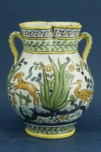 Antique Ceramic Vase from Manifattura di Montelupo, Florence, Italy ...