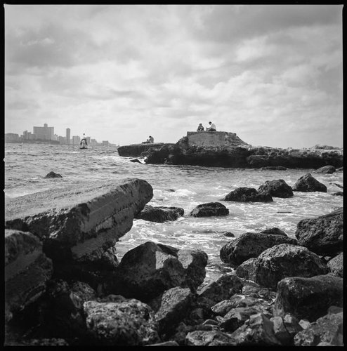 Paul Cooklin, Rocky Shoreline, Silver Gelatin Photograph, Limited ...