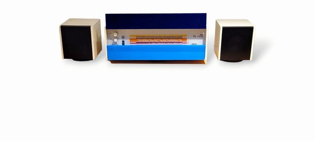 Sistema estéreo Spectra Futura de Raymond Loewy para Nordmende, 1968 en ...
