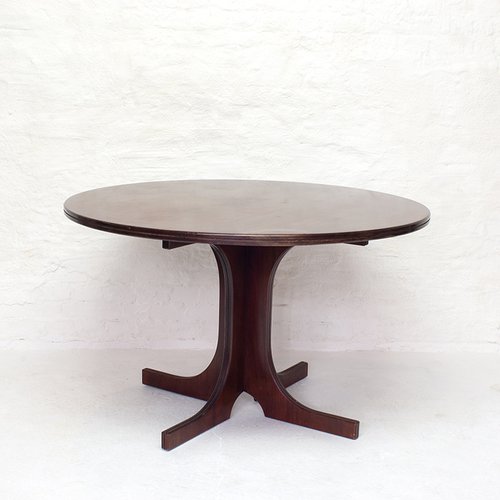 Round Dining Table with Profiled Edges, Italy for sale at Pamono