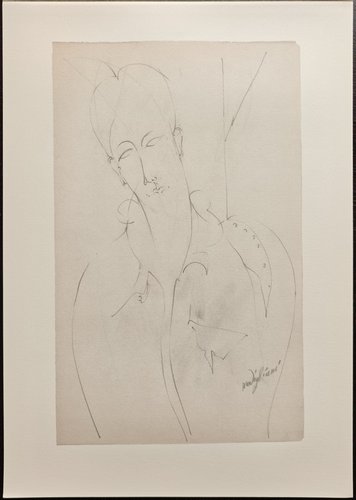 A. Modigliani, Lunia, Lithograph for sale at Pamono