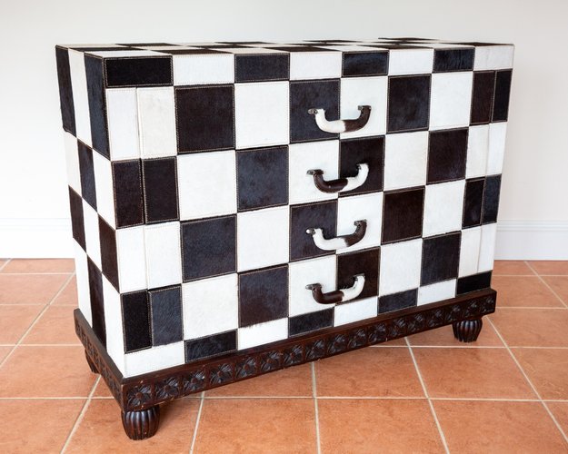 Checkerboard Chest of Drawers for sale at Pamono