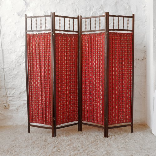 Mid-Century French Folding Screen, 1960s for sale at Pamono
