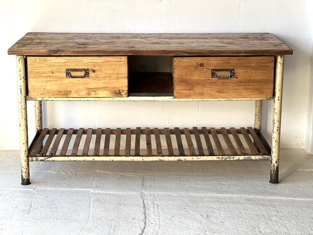 Vintage Industrial Workbench, 1960 for sale at Pamono