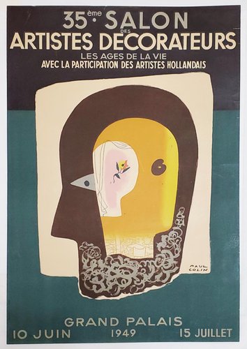 Paul Colin, Poster, 1949, Lithograph for sale at Pamono