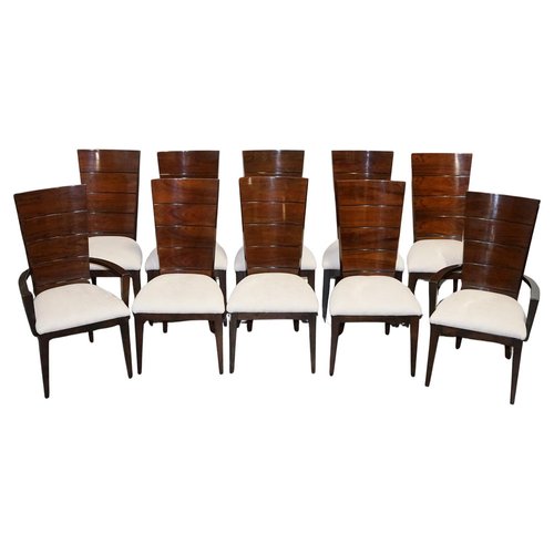 Vintage Chairs by Giorgio Collection, Set of 10 for sale at Pamono
