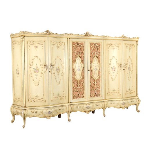 Venetian Baroque Style Wardrobe for sale at Pamono