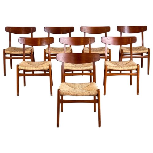 CH23 Dining Chairs by Hans J. Wegner for Carl Hansen, Denmark, 1951 ...