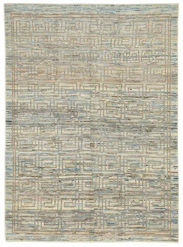 Blue Modern Blue Tribal Rug for sale at Pamono