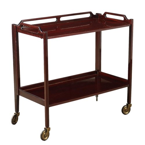 Vintage Kitchen Cart in Painted Beech, 1950s for sale at Pamono