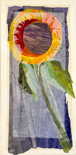 Maria Donata Papadia, Sun, Mixed Media Paper Collage for sale at Pamono