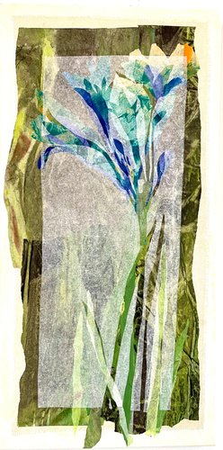 Maria Donata Papadia, Cluster Lily, Mixed Media Paper Collage for sale ...