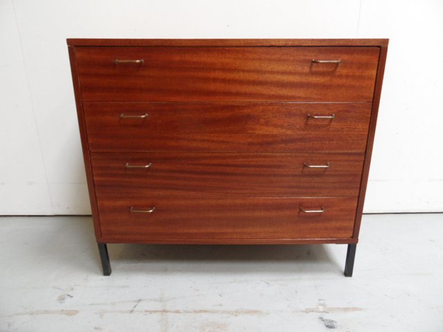 Mid-Century Modern Filing Cabinet with Drawers, 1950s for sale at Pamono
