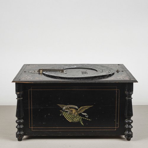 Hand Crank Organ Working with Discs from C Maffei E Figli, Late 19th ...