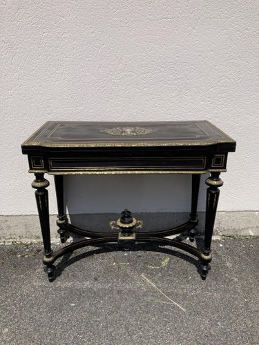 Napoleon III Game Console Table for sale at Pamono