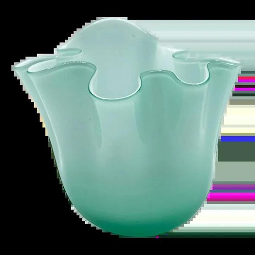 Murano Style Flying Hand Handkerchief Vase, 1970s for sale at Pamono